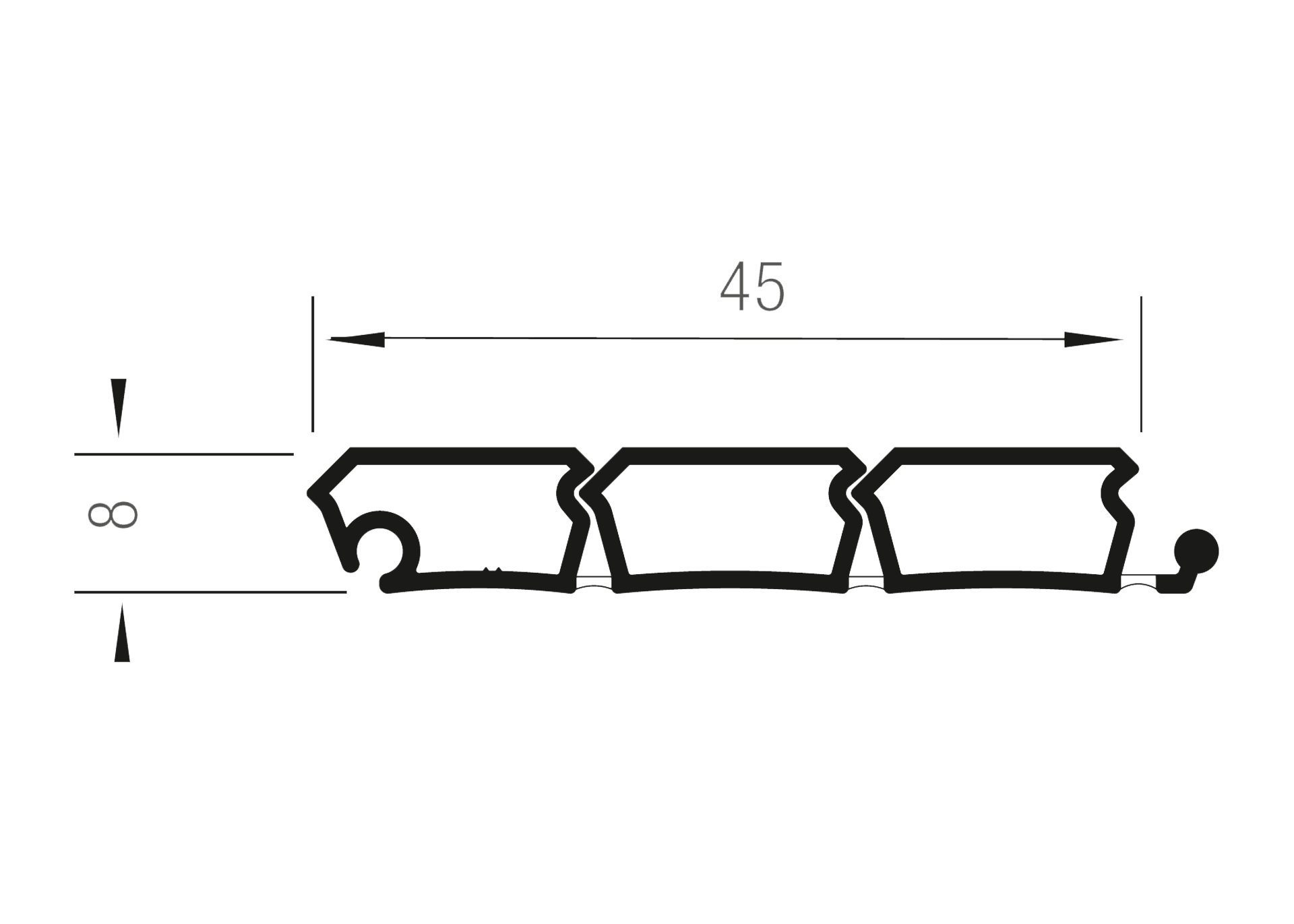 Tambour Door Profiles & Accessories